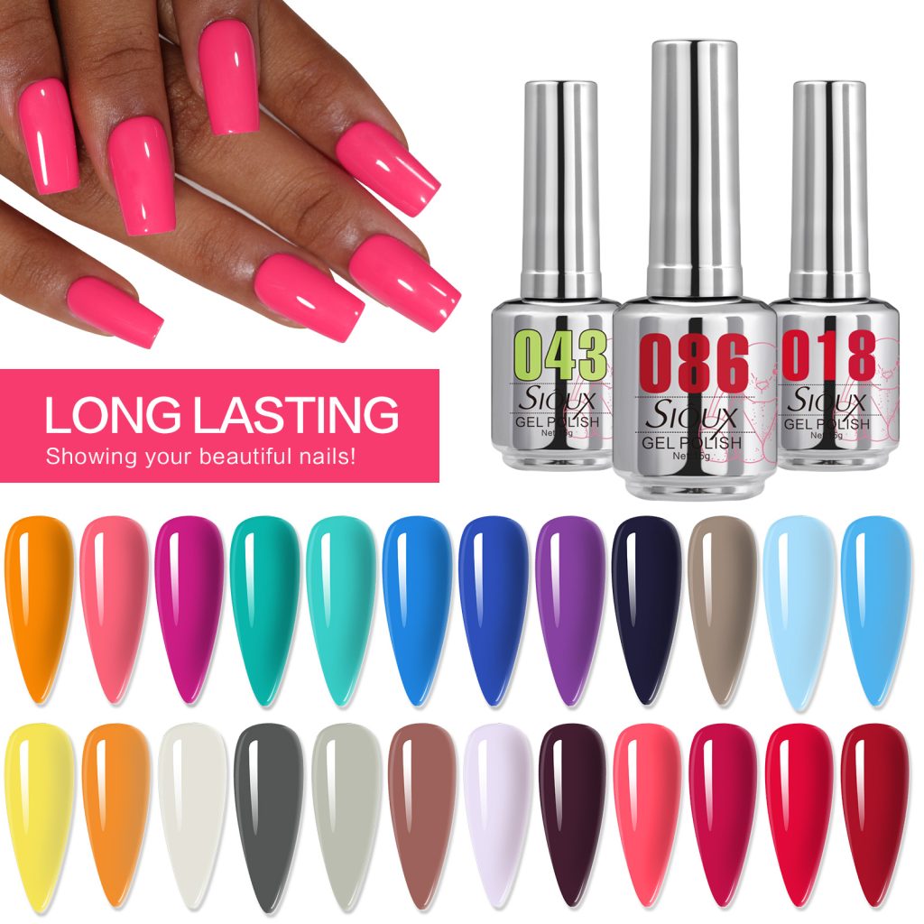Sioux 108 Color UV Nail Gel – Professional Gel Polish - Nailtion